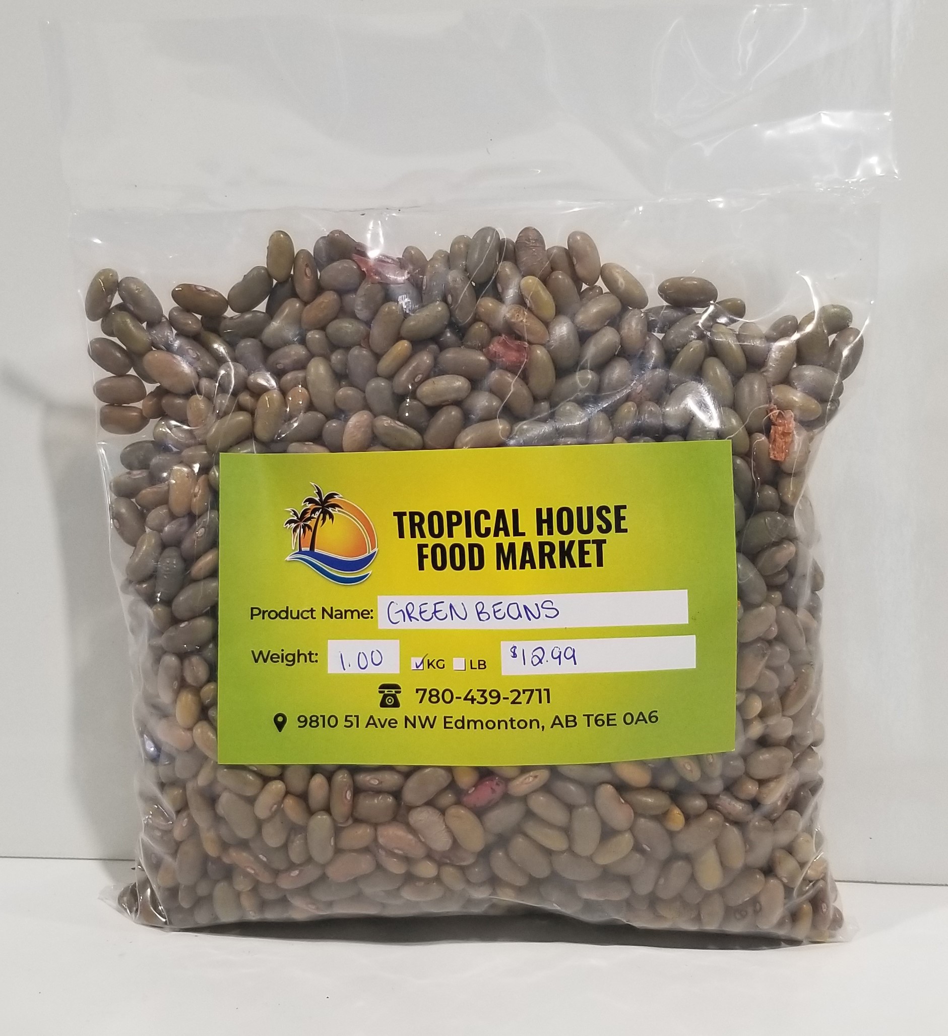 Green Beans – Tropical House – Tropical House Food Market